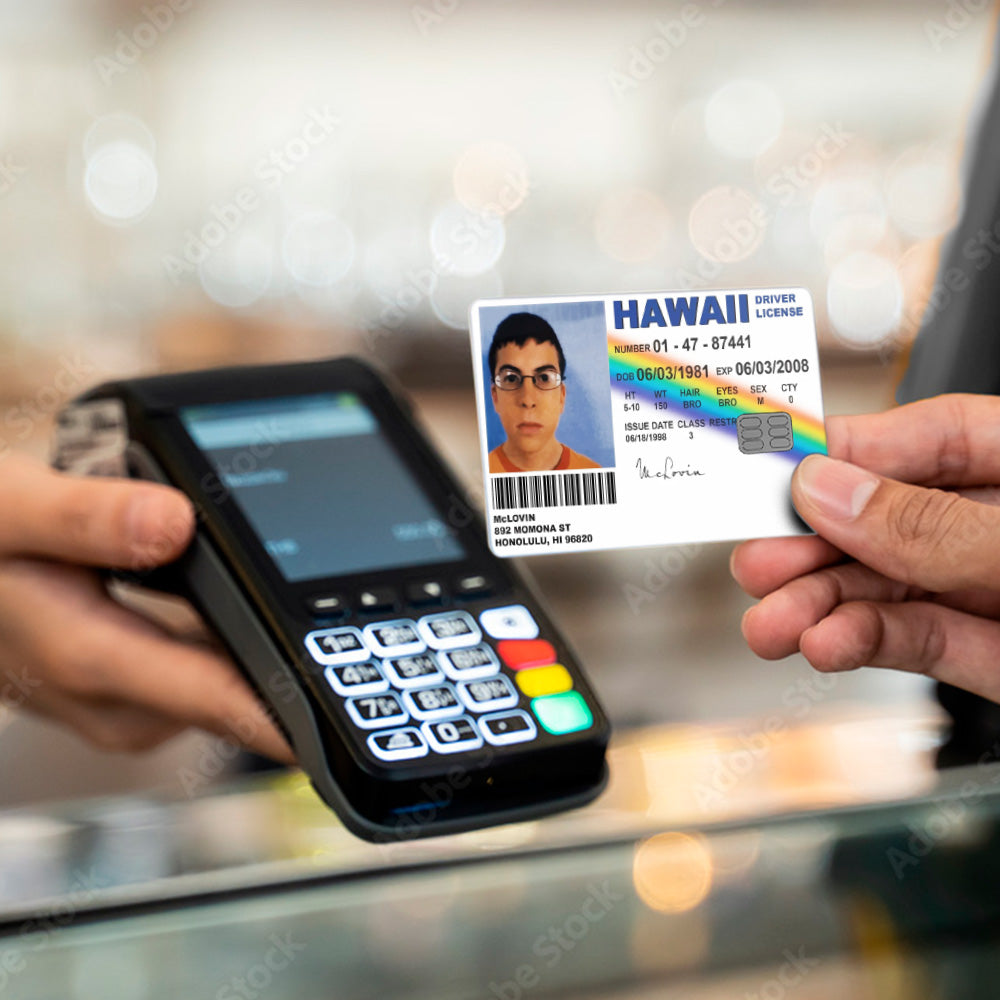 Card Skinz | McLovin Drivers License – The OCD Plug