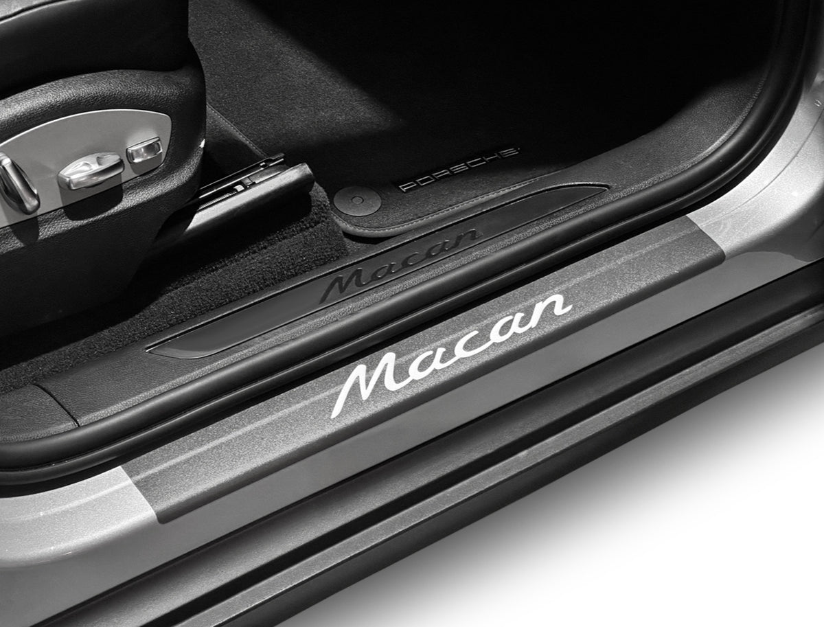 2019-2025 Porsche Macan | Door Sill Protectors | Multiple Styles | 4 P ...