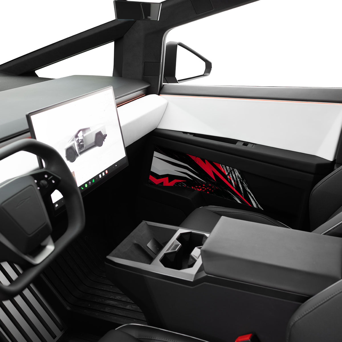 2024+ Tesla Cybertruck | 18.5" Main Infotainment | Screen Protector Kit ...