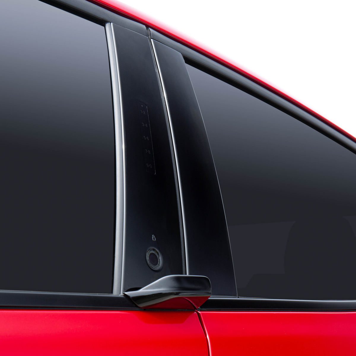 2021+ Ford Mach-E | 6 Piece (B and C Pillars) | Gloss Black PPF | Pill ...